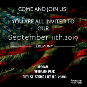 September 11 2019 | Town of Spring Lake : Town of Spring Lake