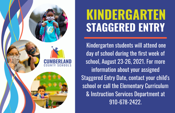 Kindergarten staggered entry for Cumberland County | Town of Spring ...