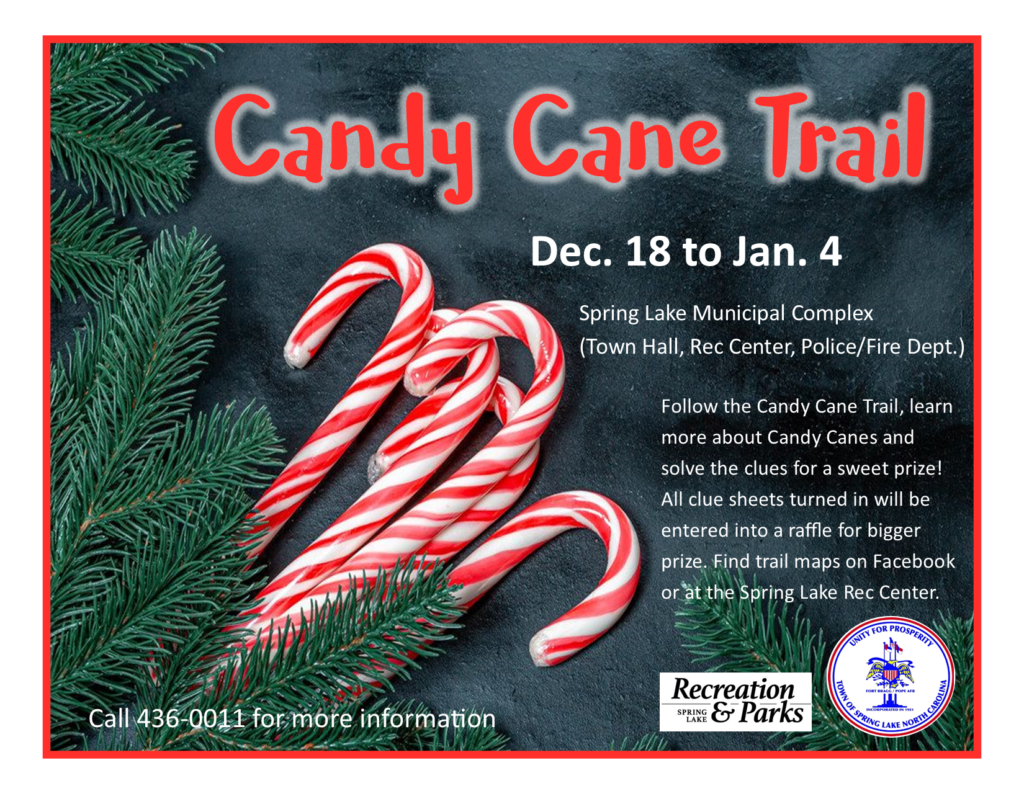 Candy Cane Trail during school break | Town of Spring Lake : Town of ...