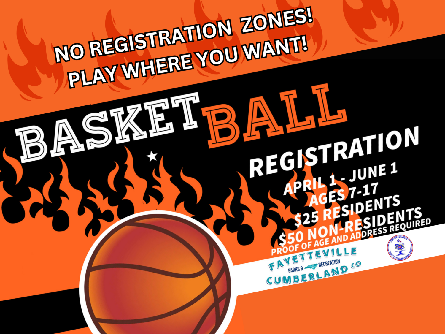 Basketball Registration, April 1- June 1 | Town of Spring Lake : Town ...