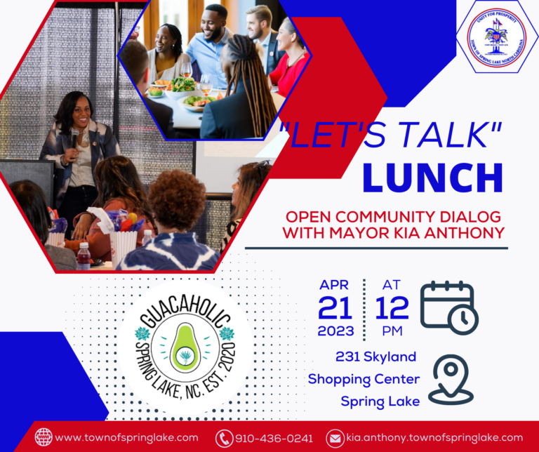 Let's Talk Lunch - Guacaholic | Town of Spring Lake : Town of Spring Lake