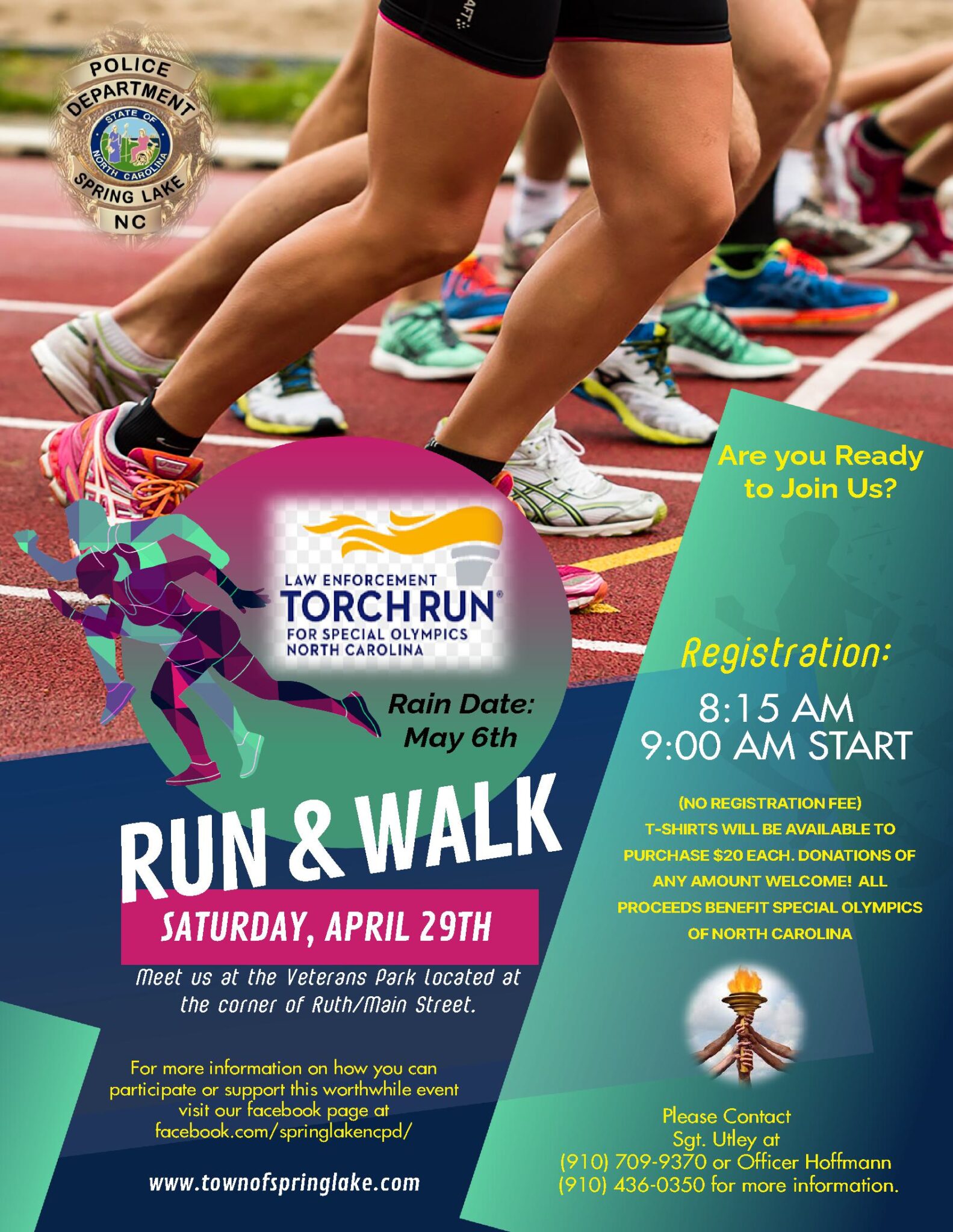 Upcoming 2023 Torch Run for the Special Olympics! | Town of Spring Lake : Town of Spring Lake